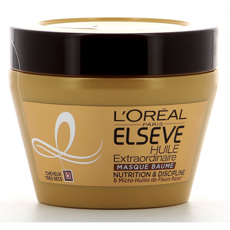 L'Oréal Paris Elsève Huile Extraordinaire Masque Baume Nutrition pour ...
